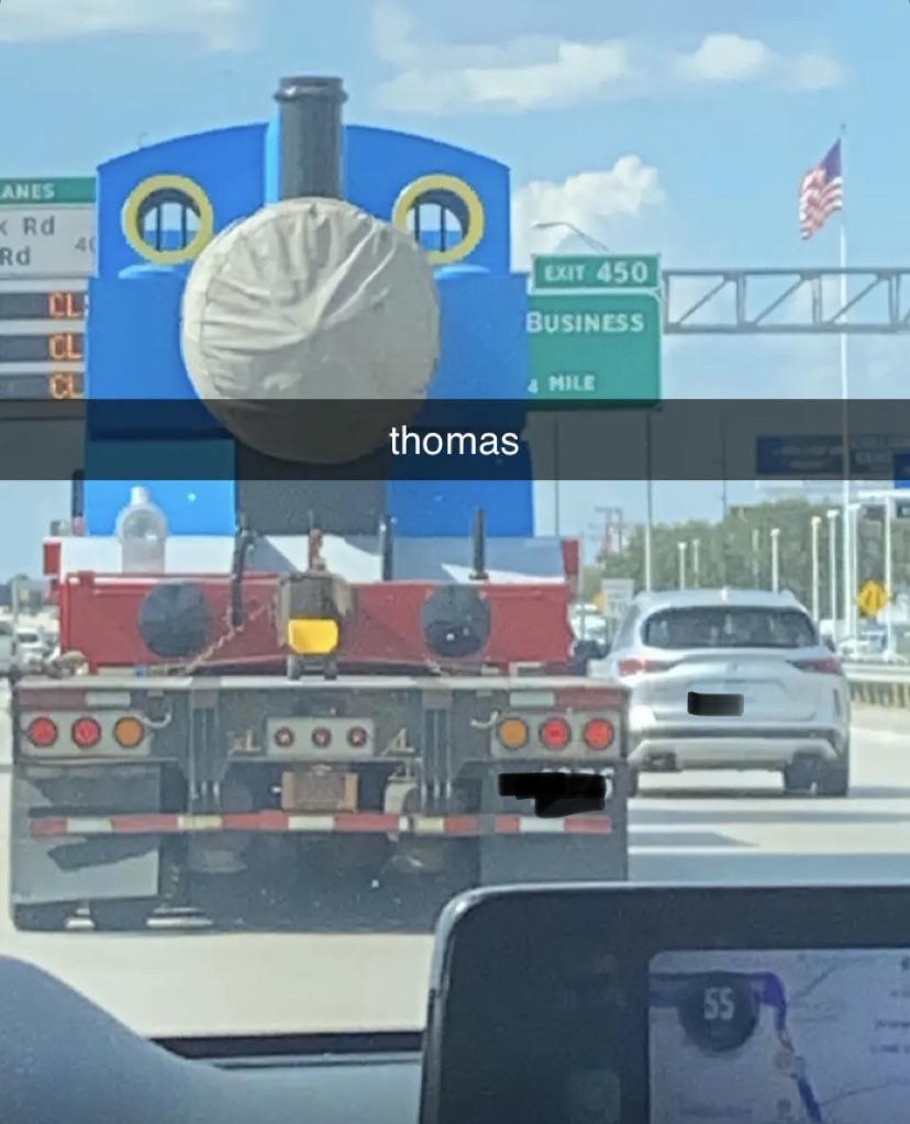 thomas the train on the road | Scrolller