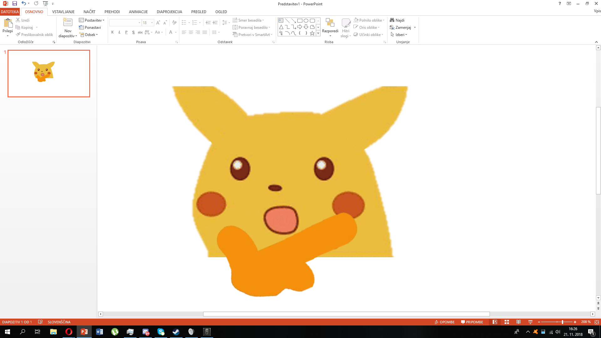Thonkachu (made in PowerPoint) | Scrolller