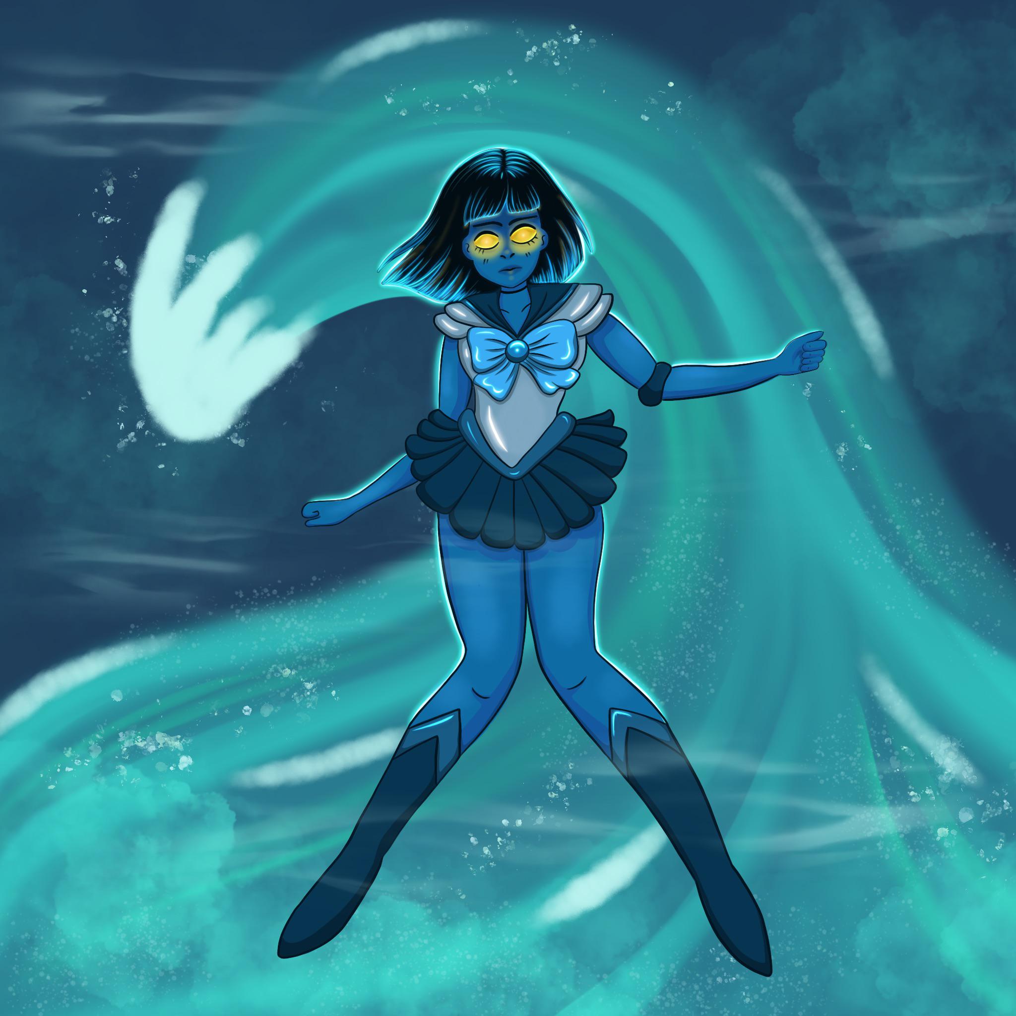 Those Hecate scenes gave me major Sailor Moon vibes... Art by me westward.walking on Instagram ...