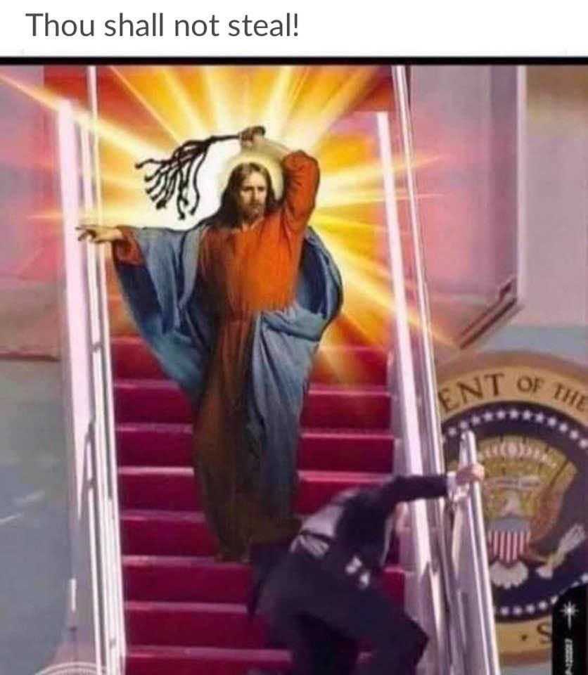 Thou shall not steal! | Scrolller
