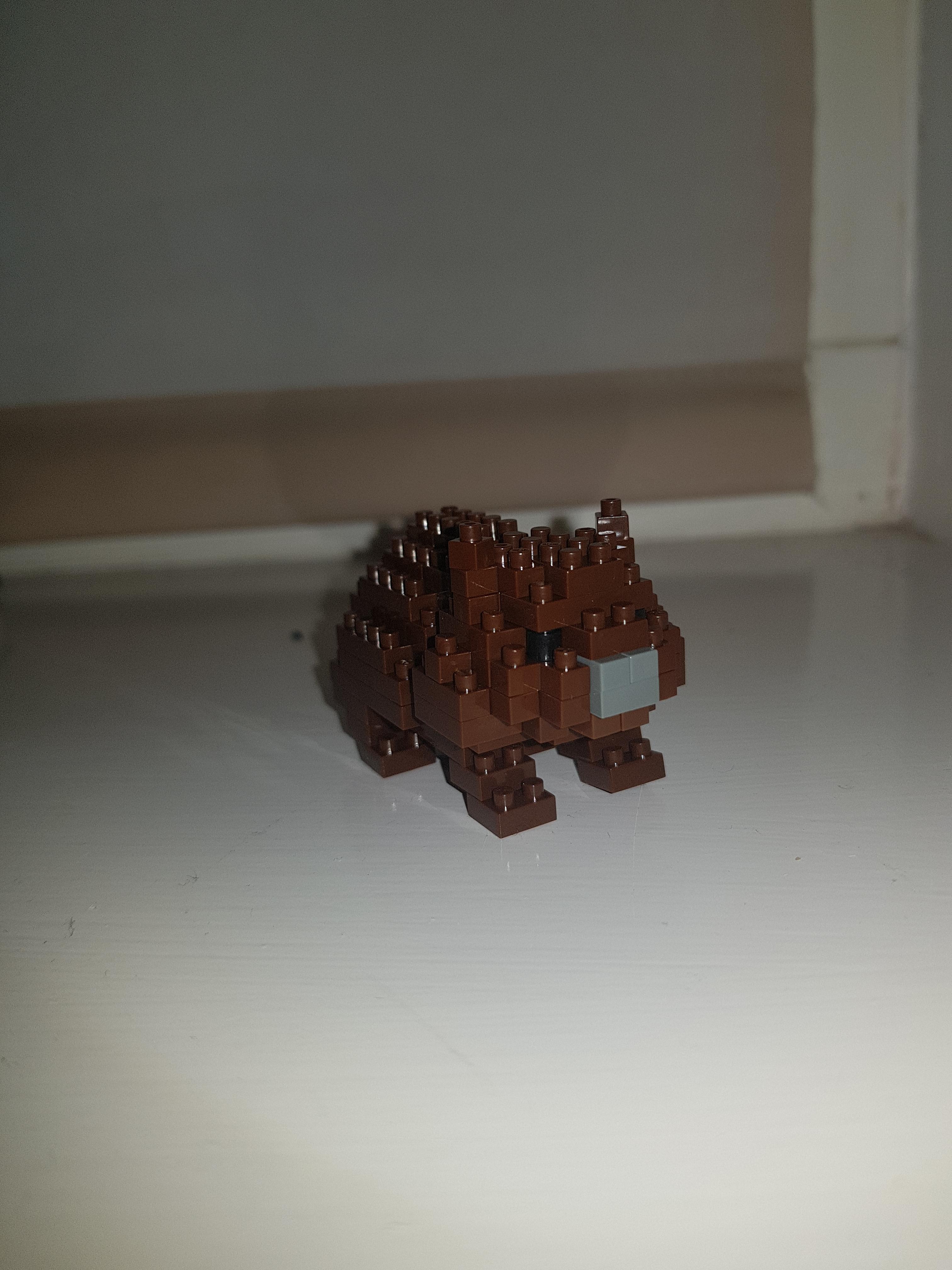 Thought you would enjoy my Lego Wombat | Scrolller