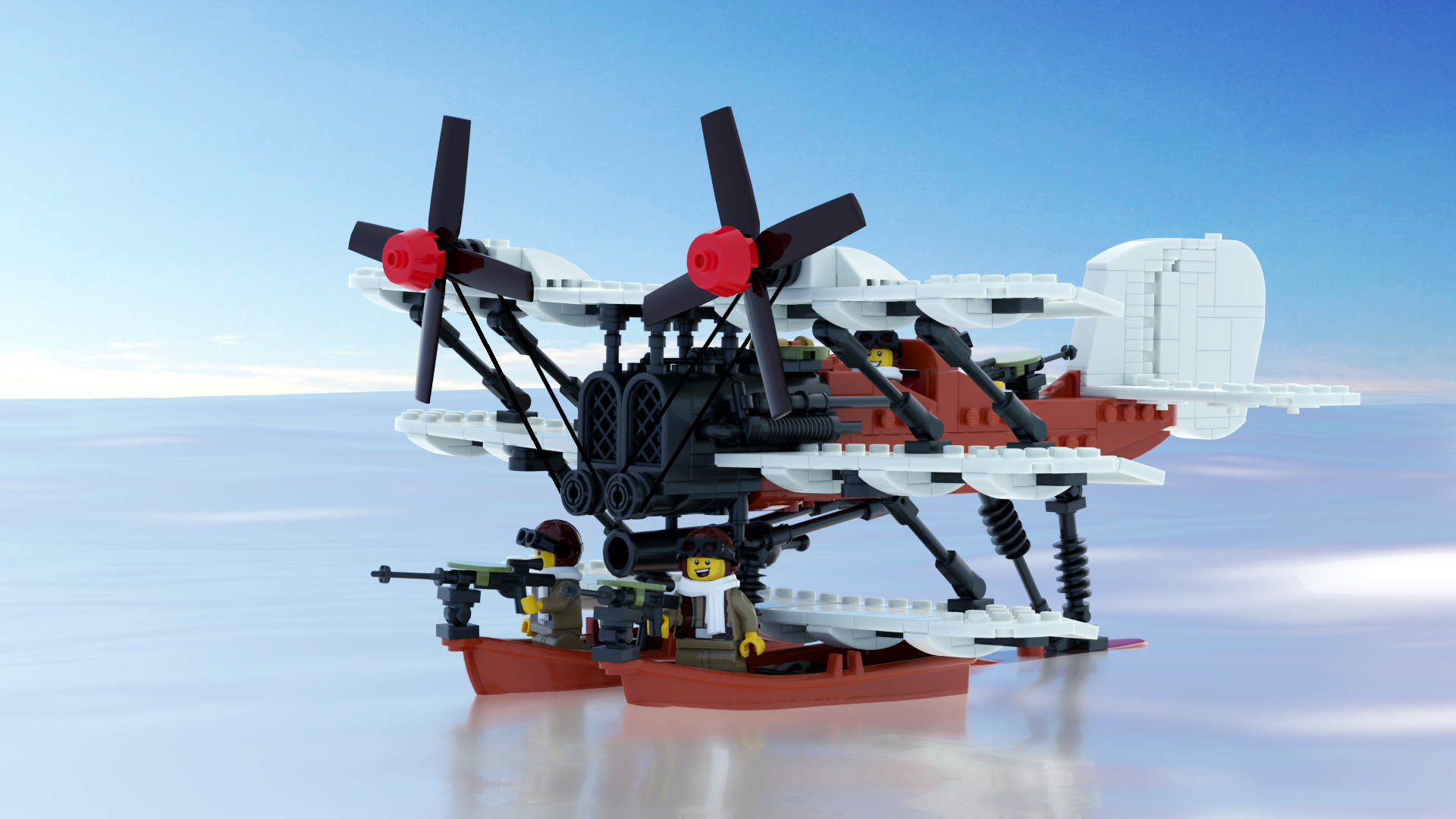 Three sets of wings for three times the fun. | Scrolller