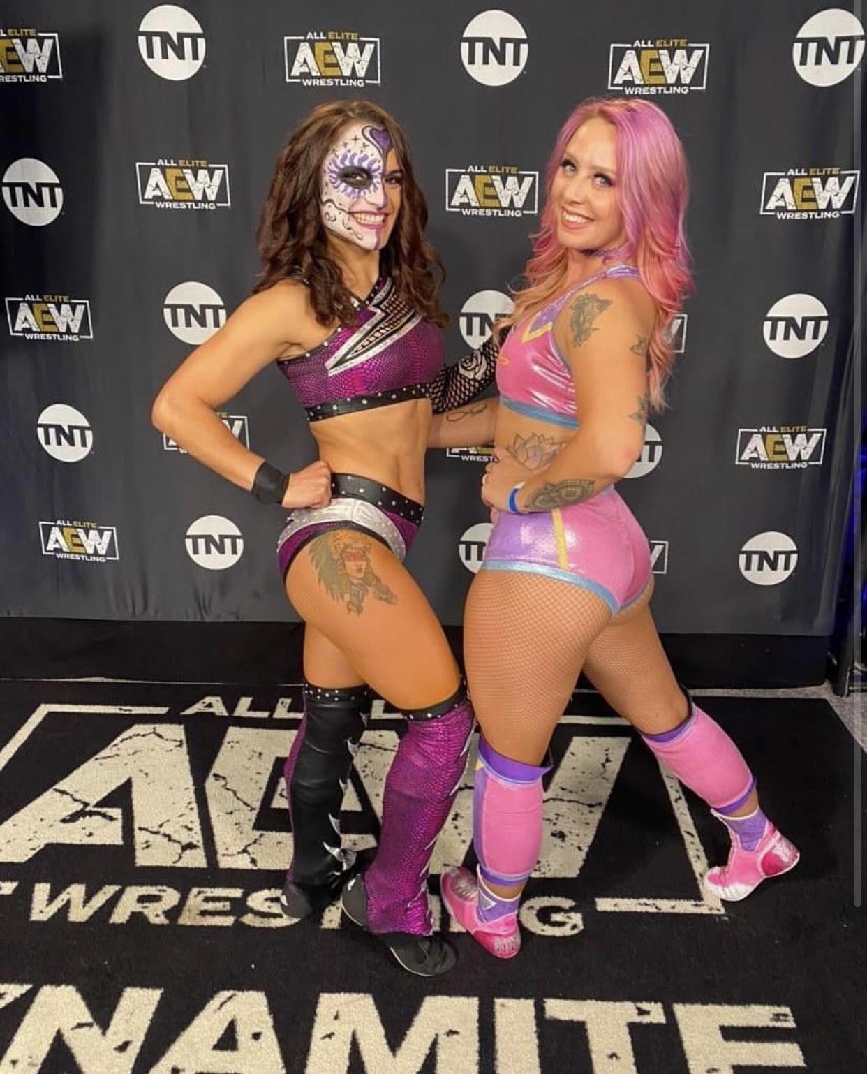 Thunder Rosa and Laynie Luck | Scrolller