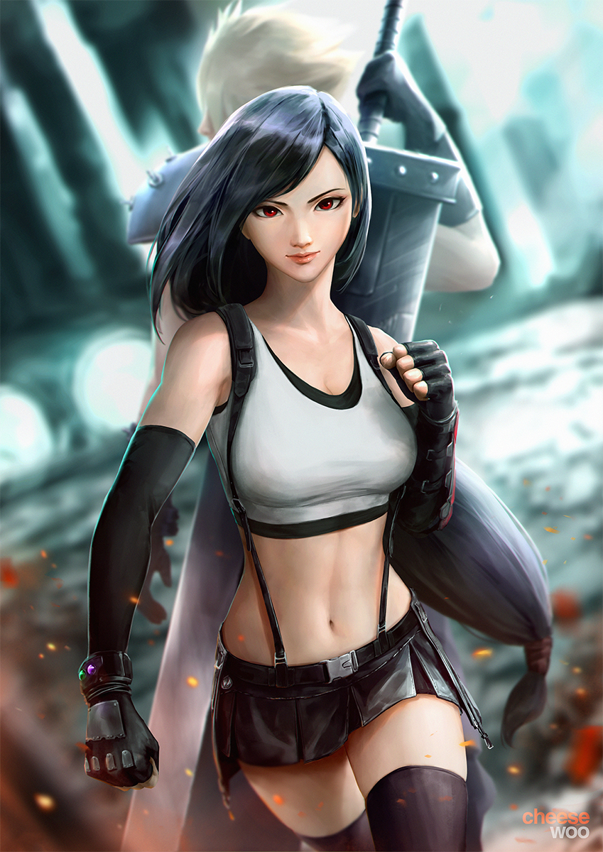 Tifa and Cloud | Scrolller