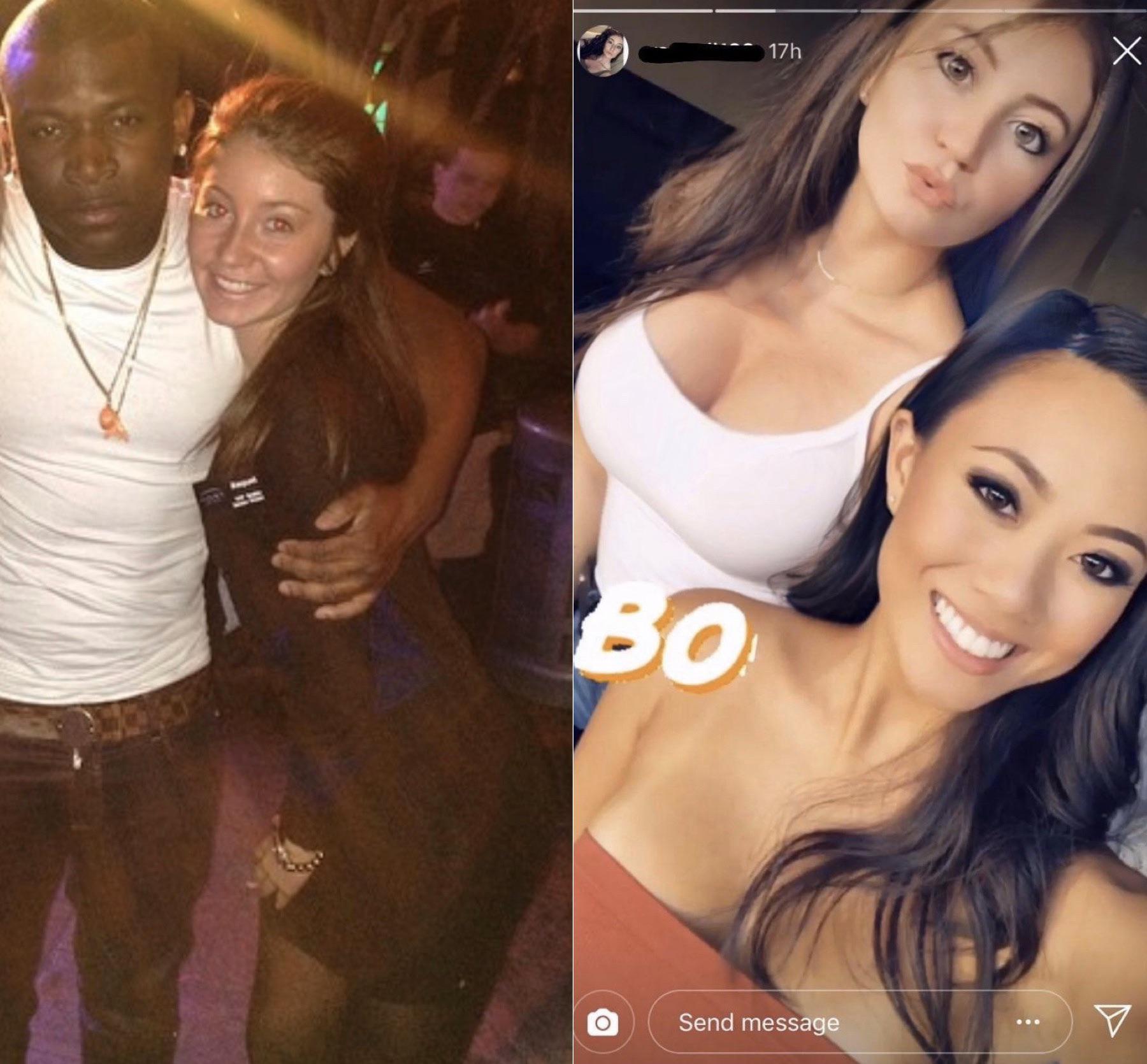 Tight shirts really suit her | Scrolller