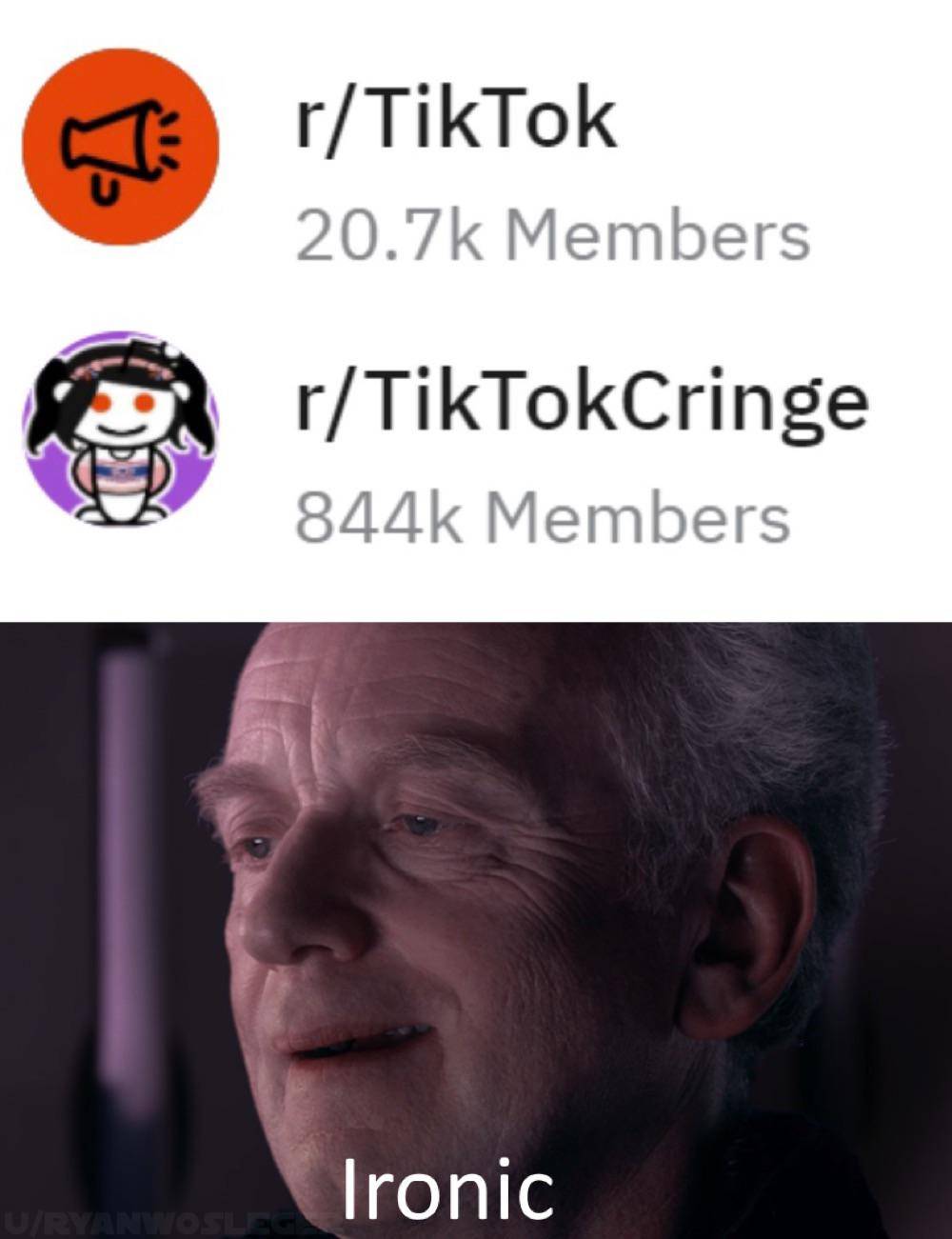 TikTok is cringe | Scrolller