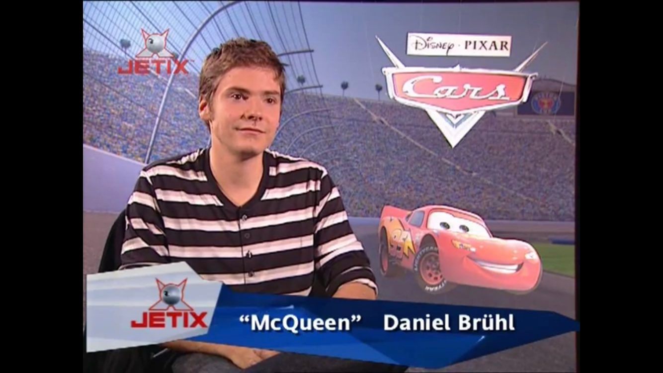 TIL Daniel Brühl did the voice of Lightning Mcqueen for the German Version | Scrolller