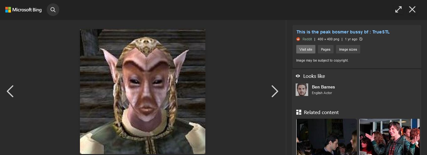 TIL that Ben Barnes is in Morrowind | Scrolller