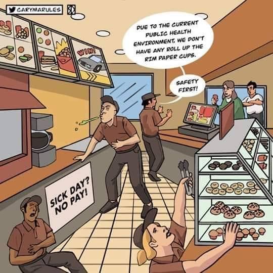 Tim Horton's pandemic policy | Scrolller