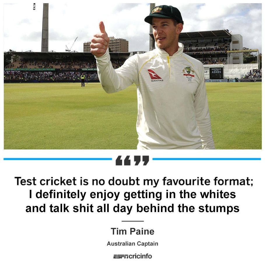 Tim Paine on his favorite format of cricket | Scrolller