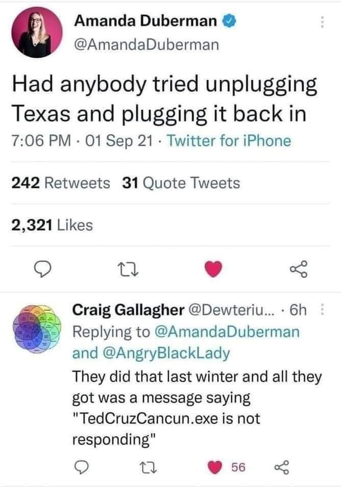 Time for a hard reset. | Scrolller