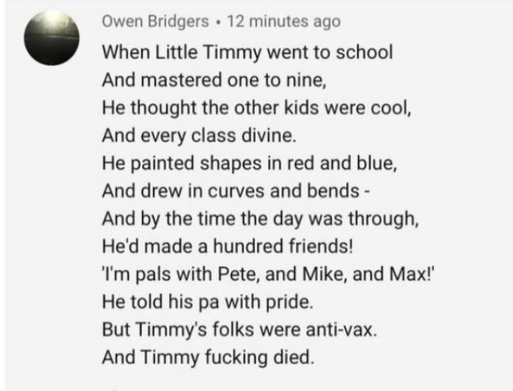 Timmy noooo | Scrolller