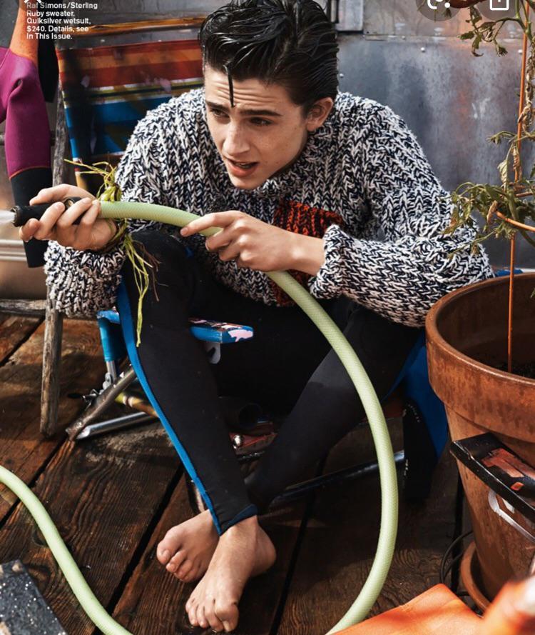 Timmy’s magazine photo shoot. Handsome devil. | Scrolller