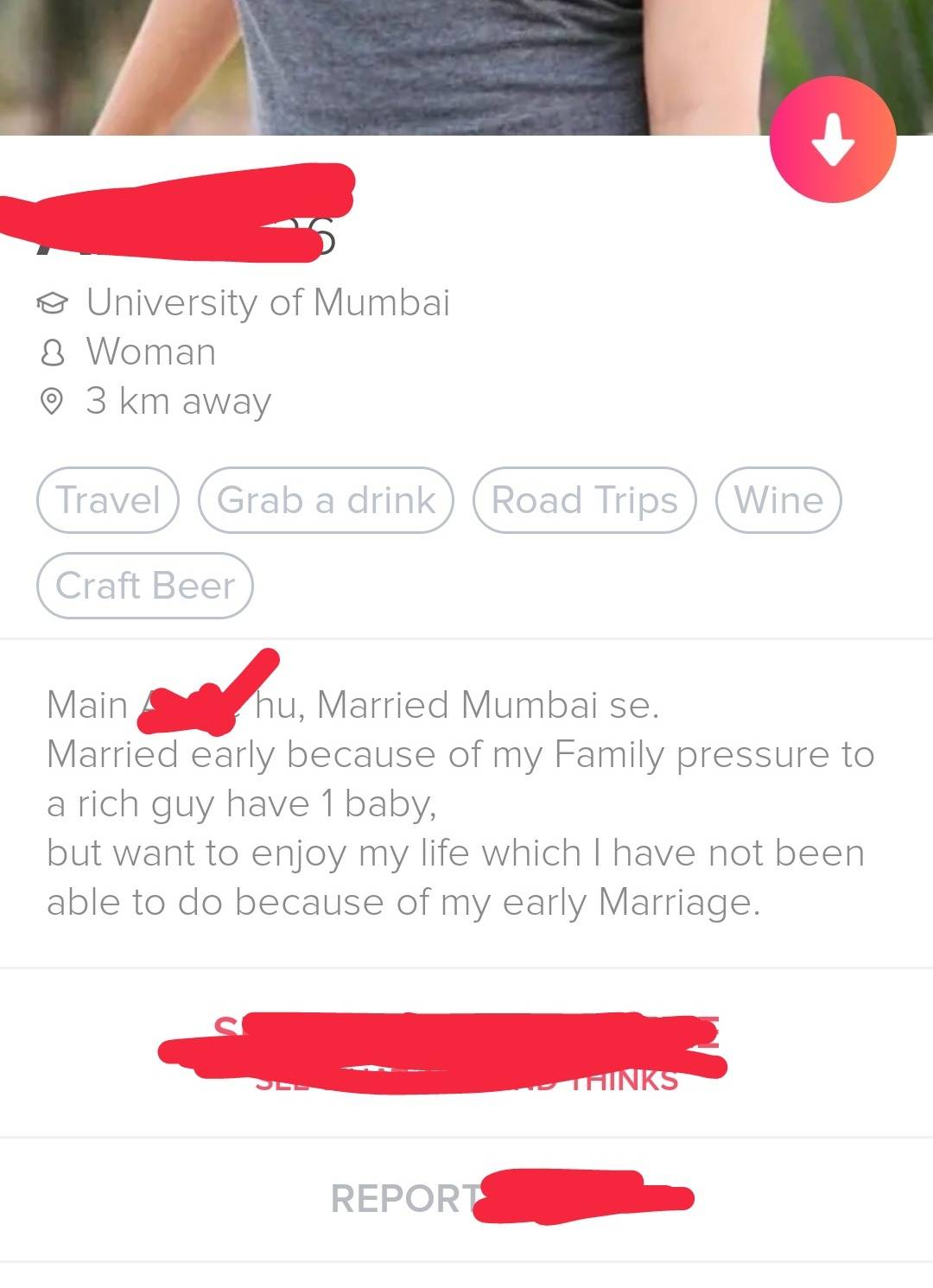 Tinder in Mumbai just got weird | Scrolller