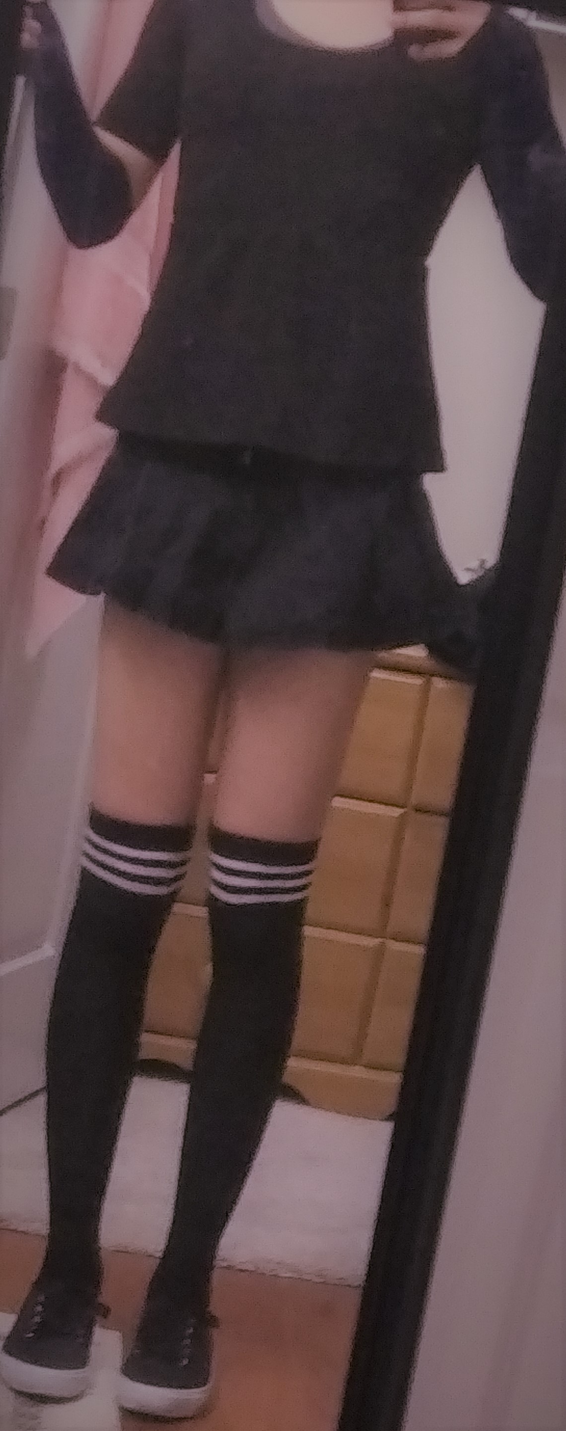 tiny mini skirt on smol femboy....date night? 👉 👈 | Scrolller