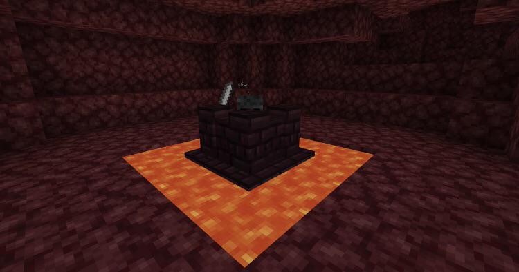 Tiny Nether fortress | Scrolller