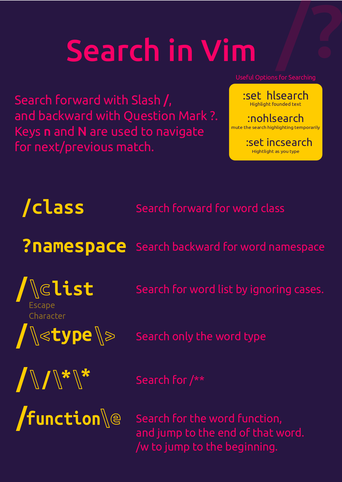 Tips for better Search in Vim | Scrolller