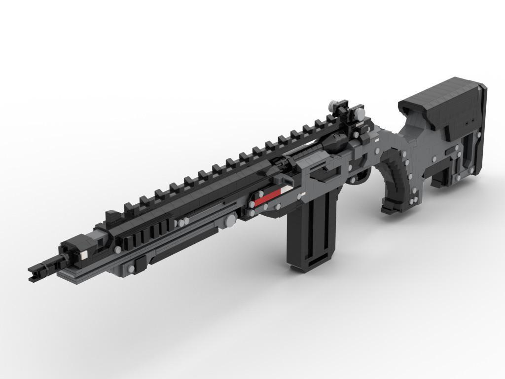 Titanfall G2A4 Battle Rifle made on Stud.io | Scrolller