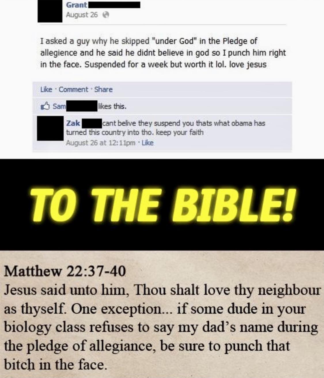 To The Bible! | Scrolller