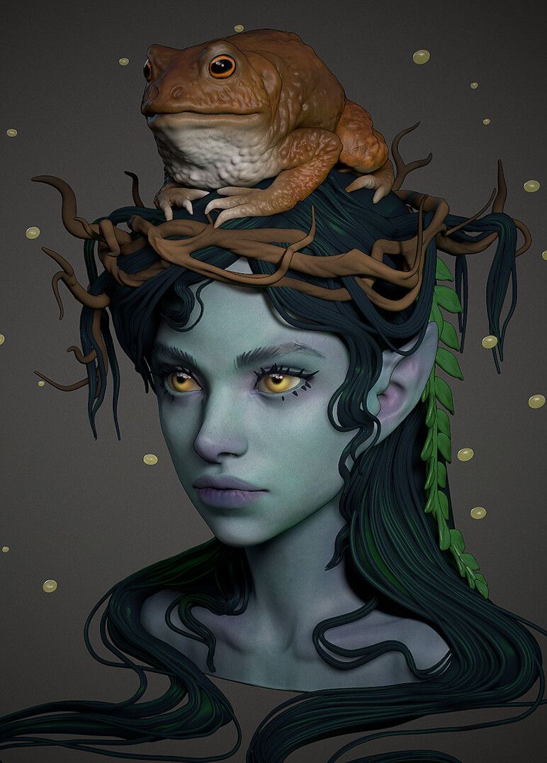 Toad by Olya Anufrieva | Scrolller