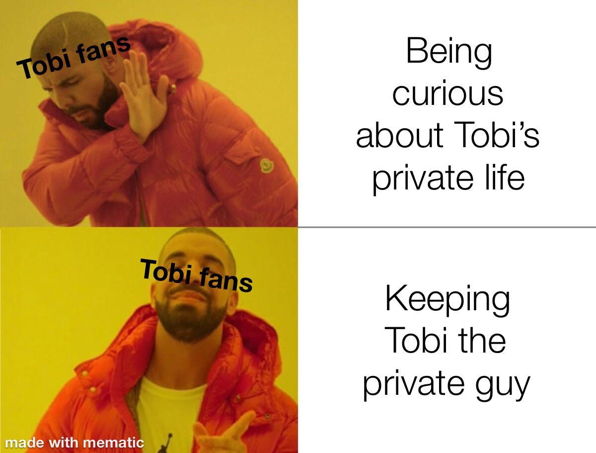 Tobi fans where ya at | Scrolller