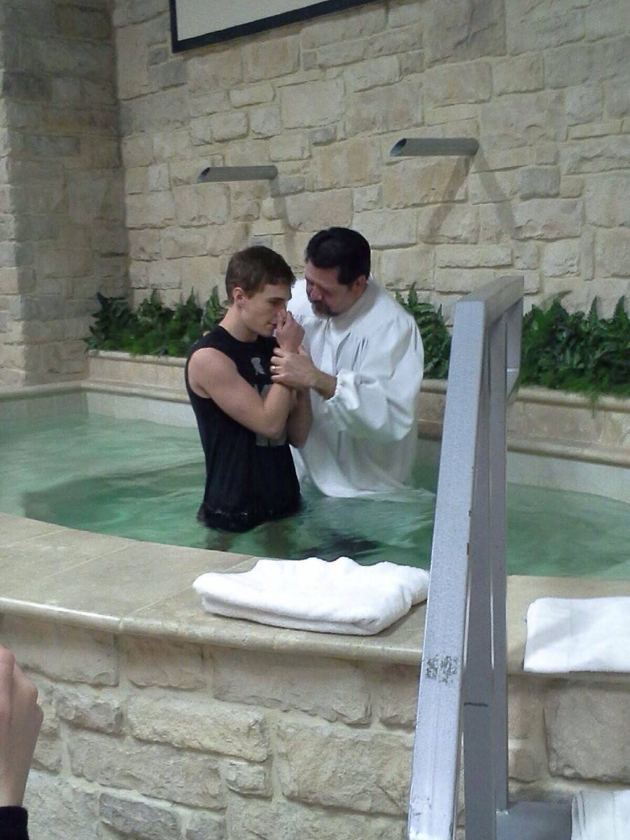 Today I got baptized. | Scrolller