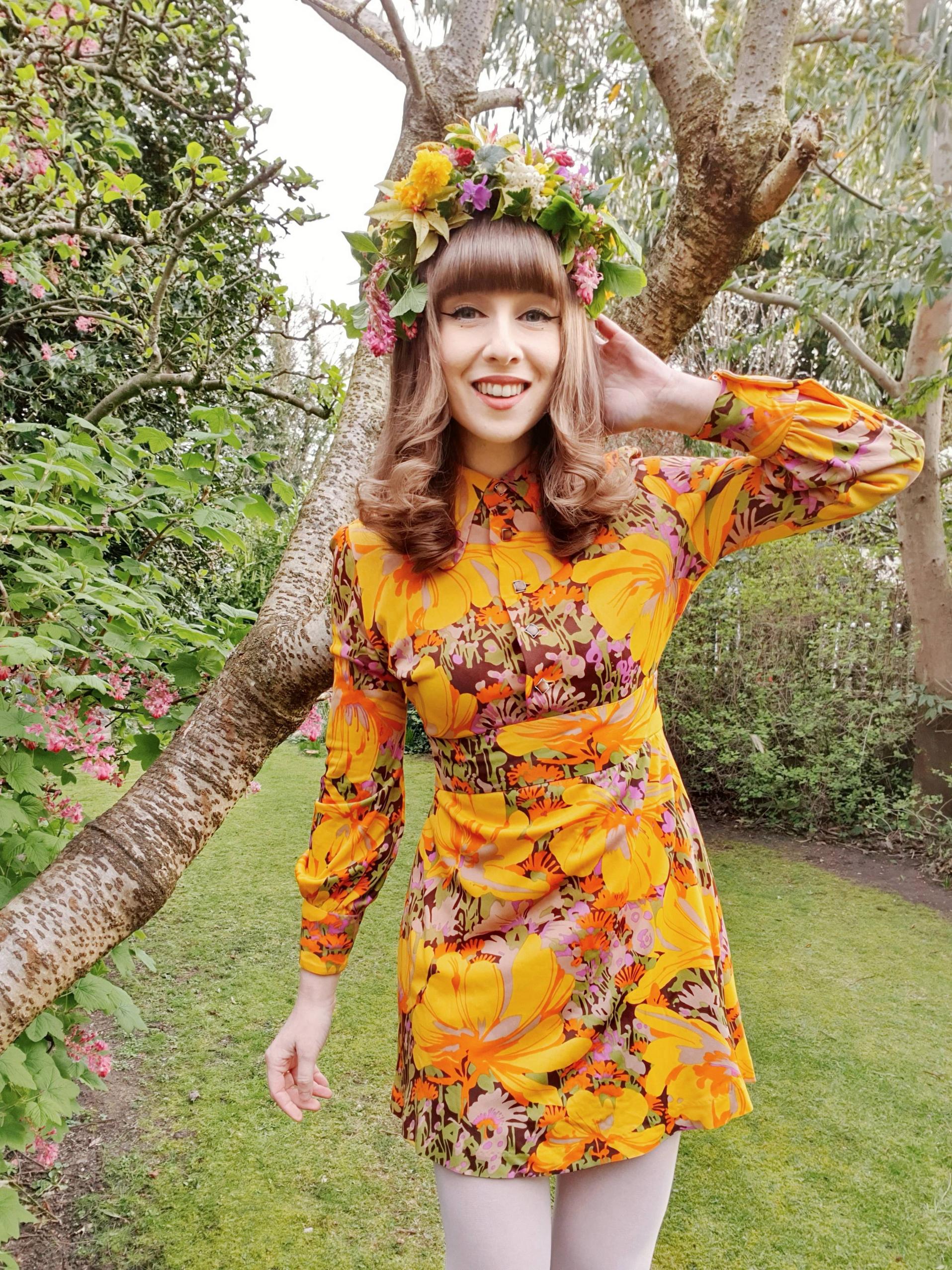Today I Made A Flower Crown To Match My Favourite Dress Scrolller
