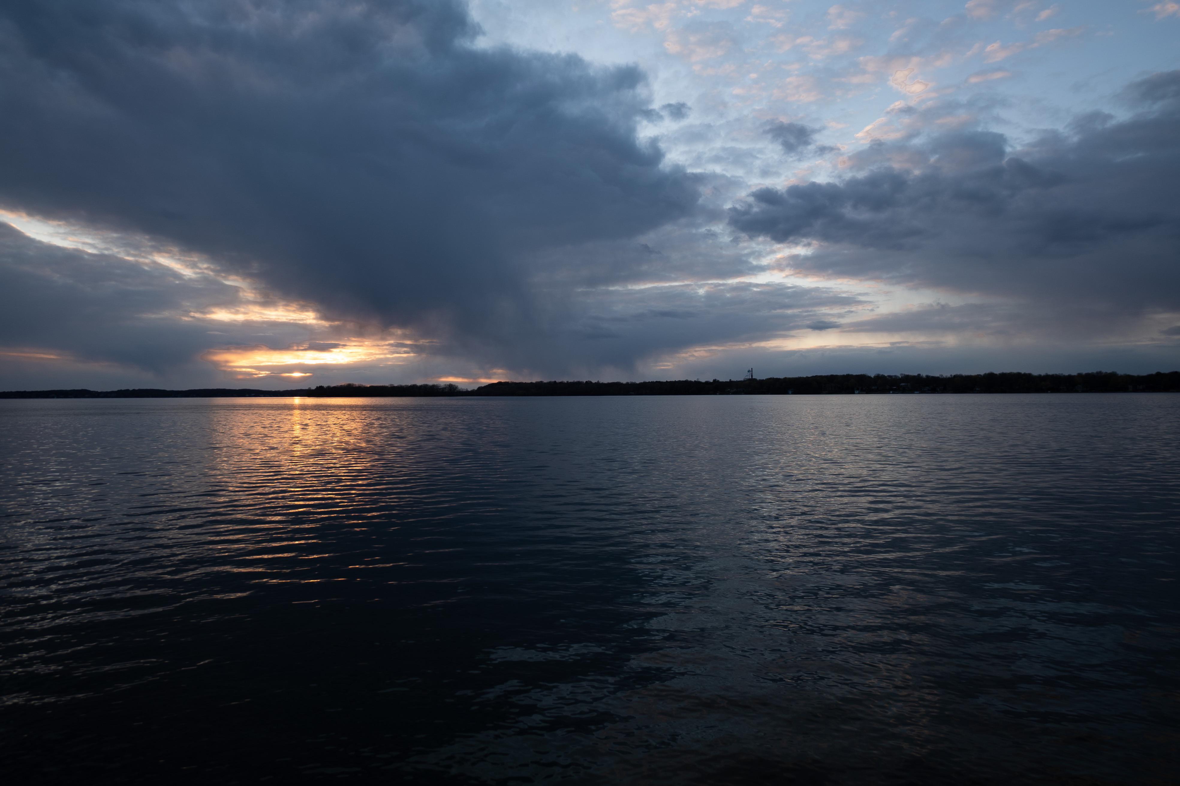 Today’s sunset. | Scrolller