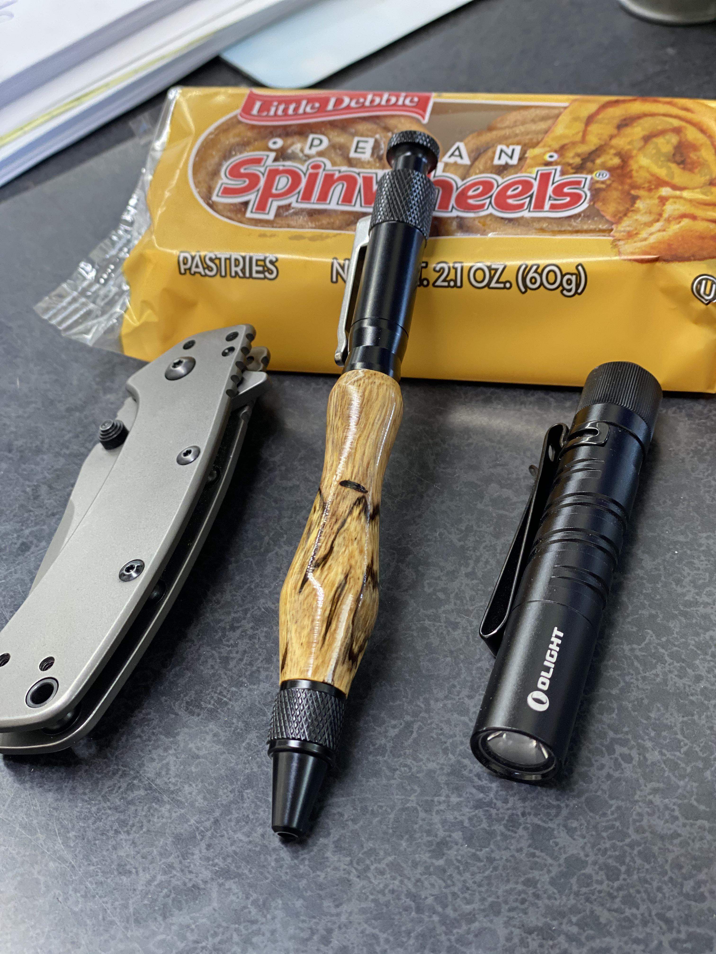 Today's work carry.. And a snack in case I get hungry. | Scrolller