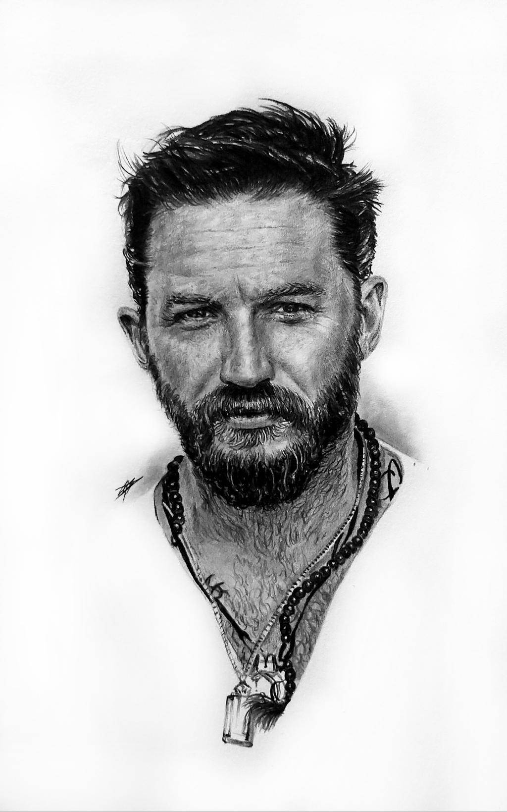 Tom hardy drawing | Scrolller