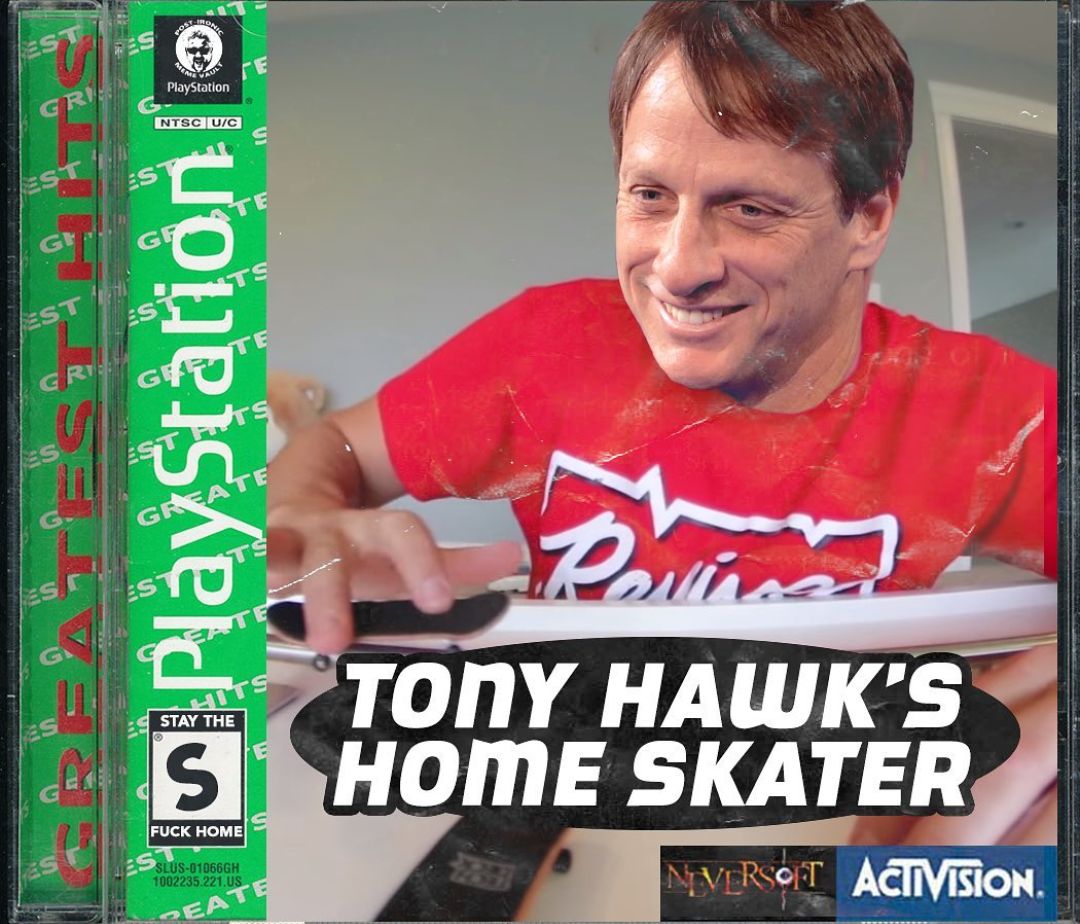 Tony hawk's home skater | Scrolller