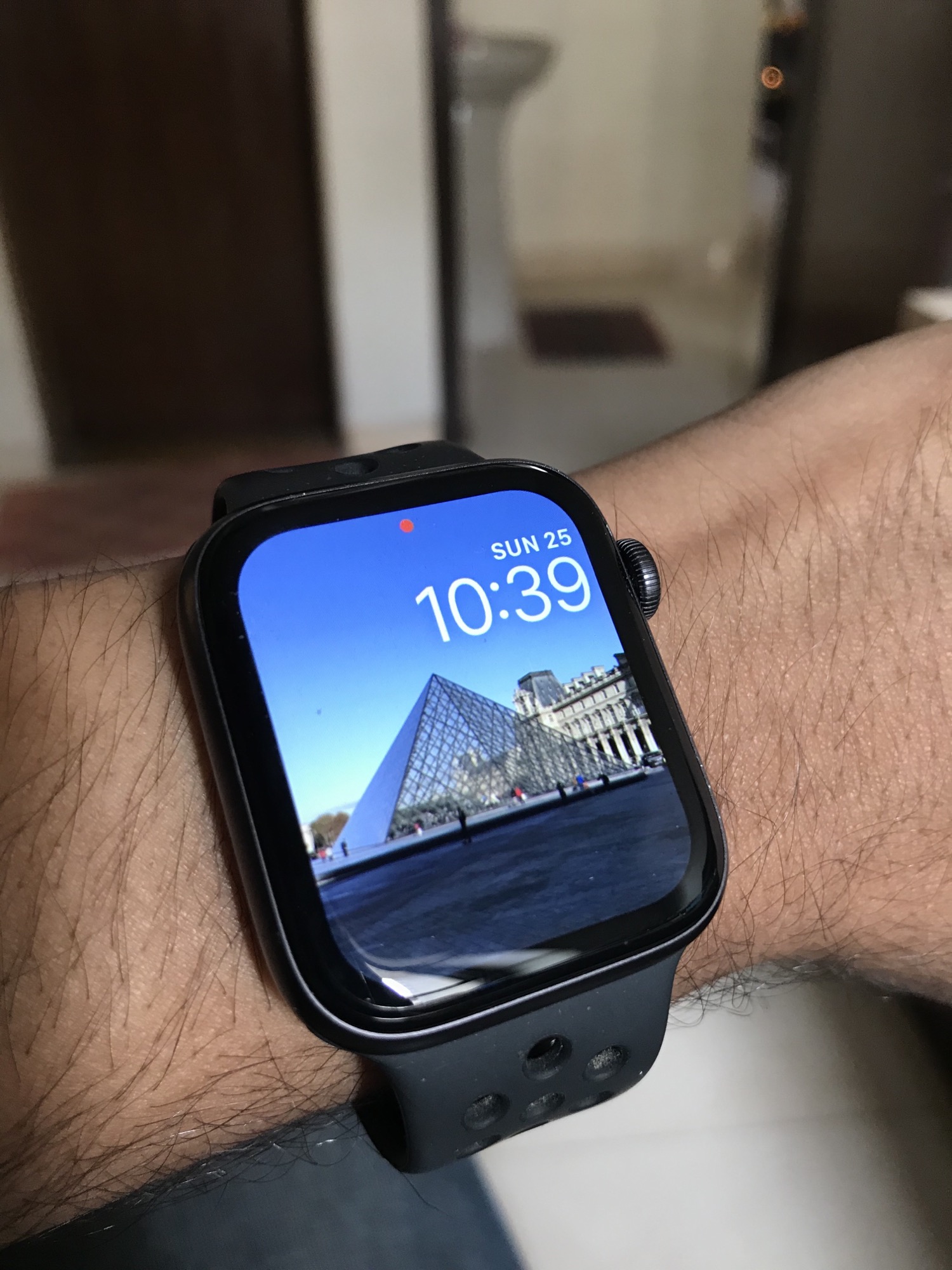 Took this photo exactly one year ago at Louvre museum in Paris. Thought it should be my ...