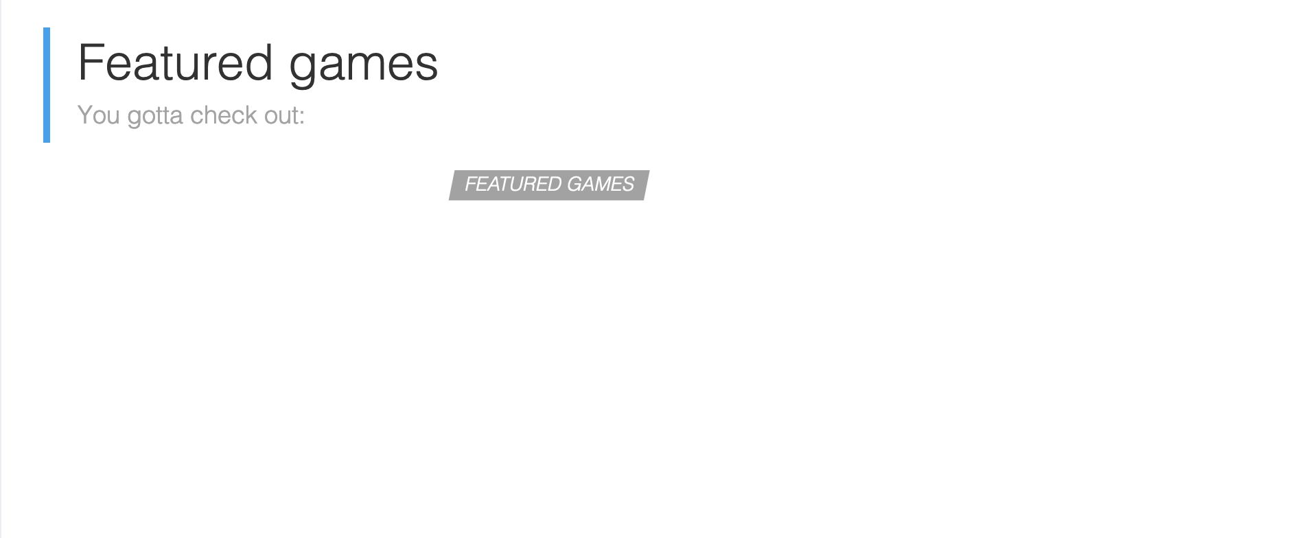 Totally awesome games! *crickets* | Scrolller