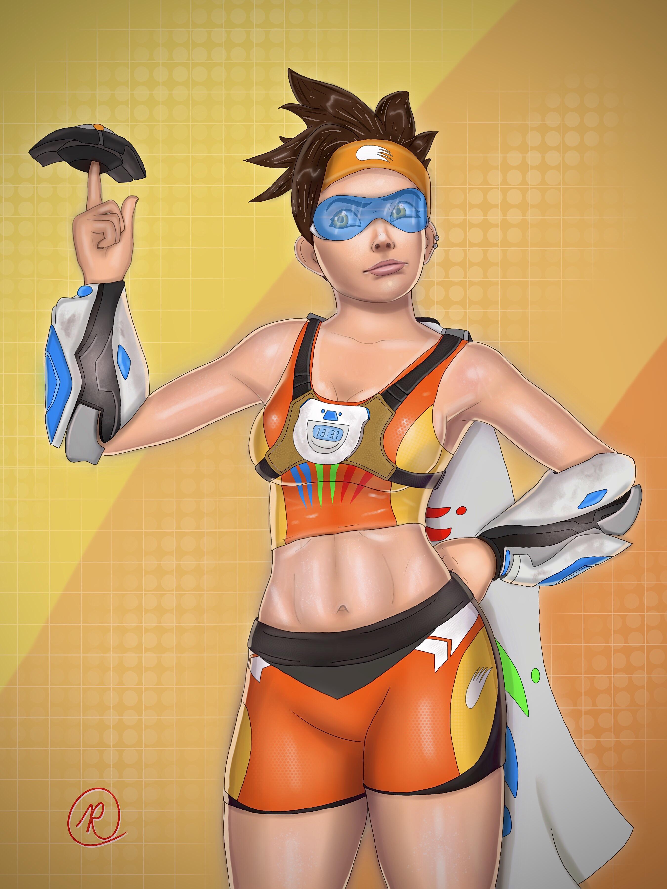 Tracer fan art by me | Scrolller