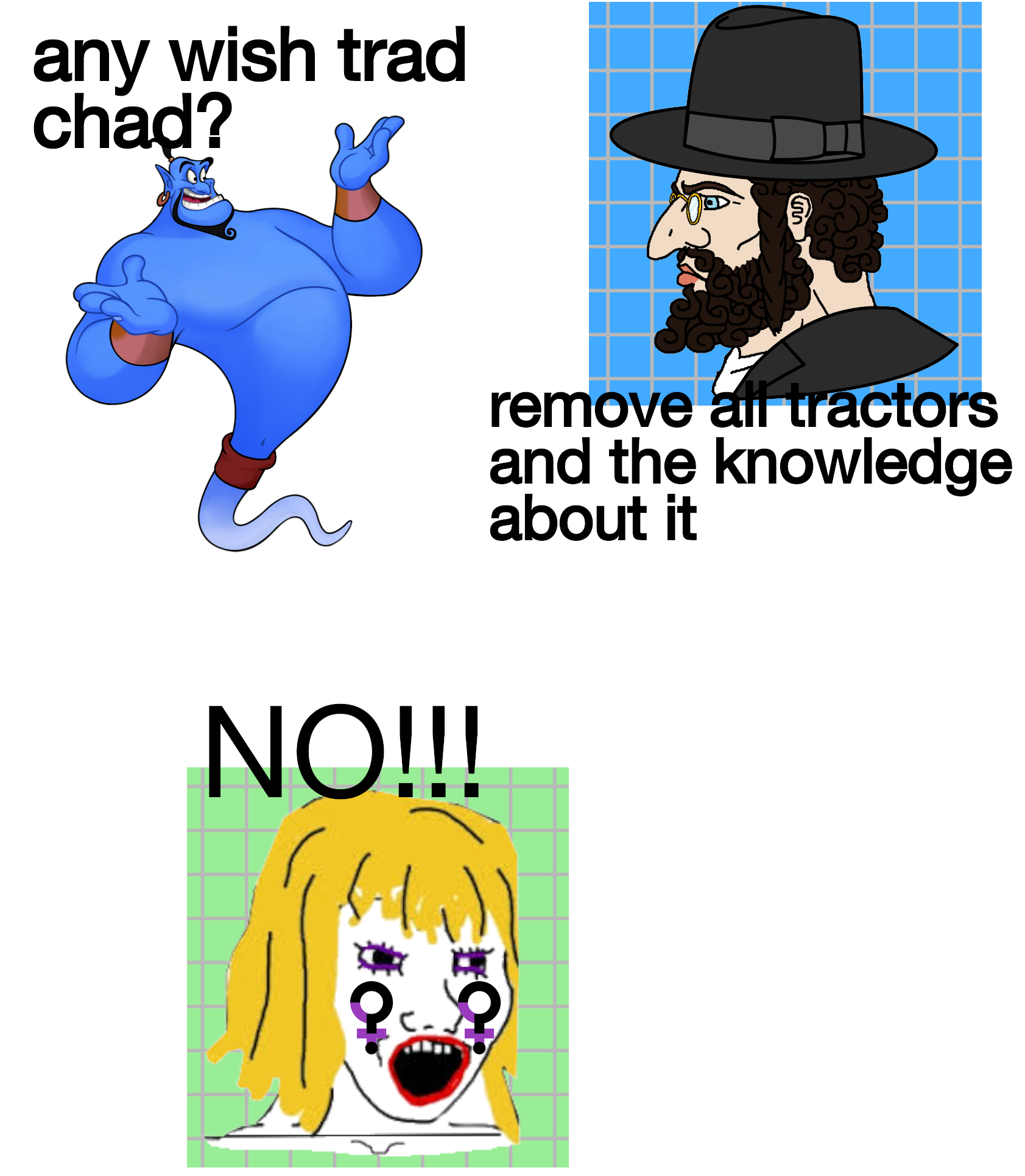 Trad Chad makes an unexpected move | Scrolller