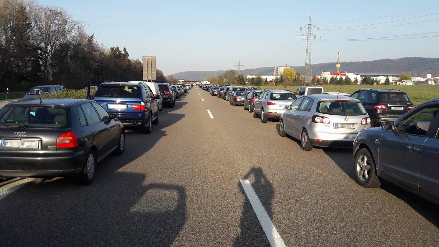 Traffic jam in Germany | Scrolller