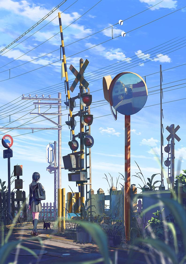 Train crossing [Original] | Scrolller