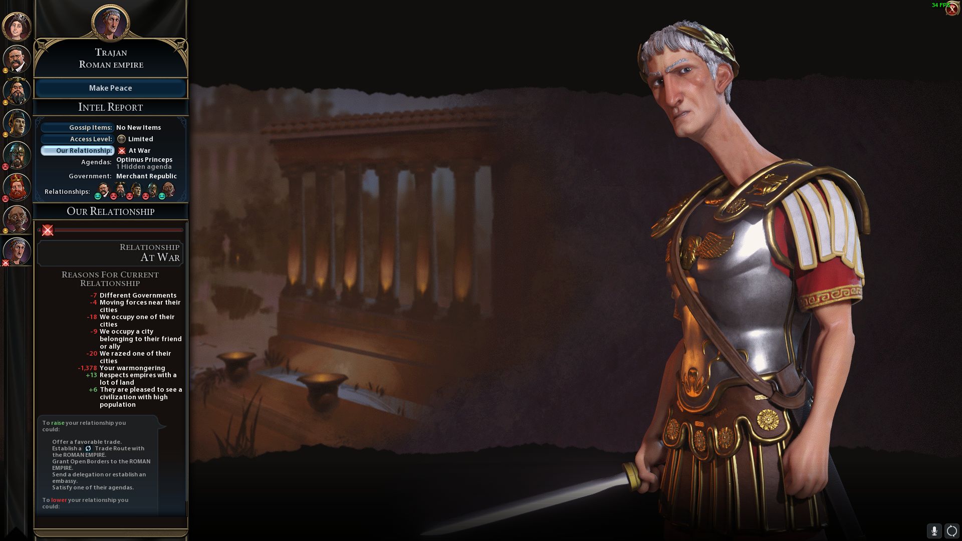 Trajan has a long neck | Scrolller