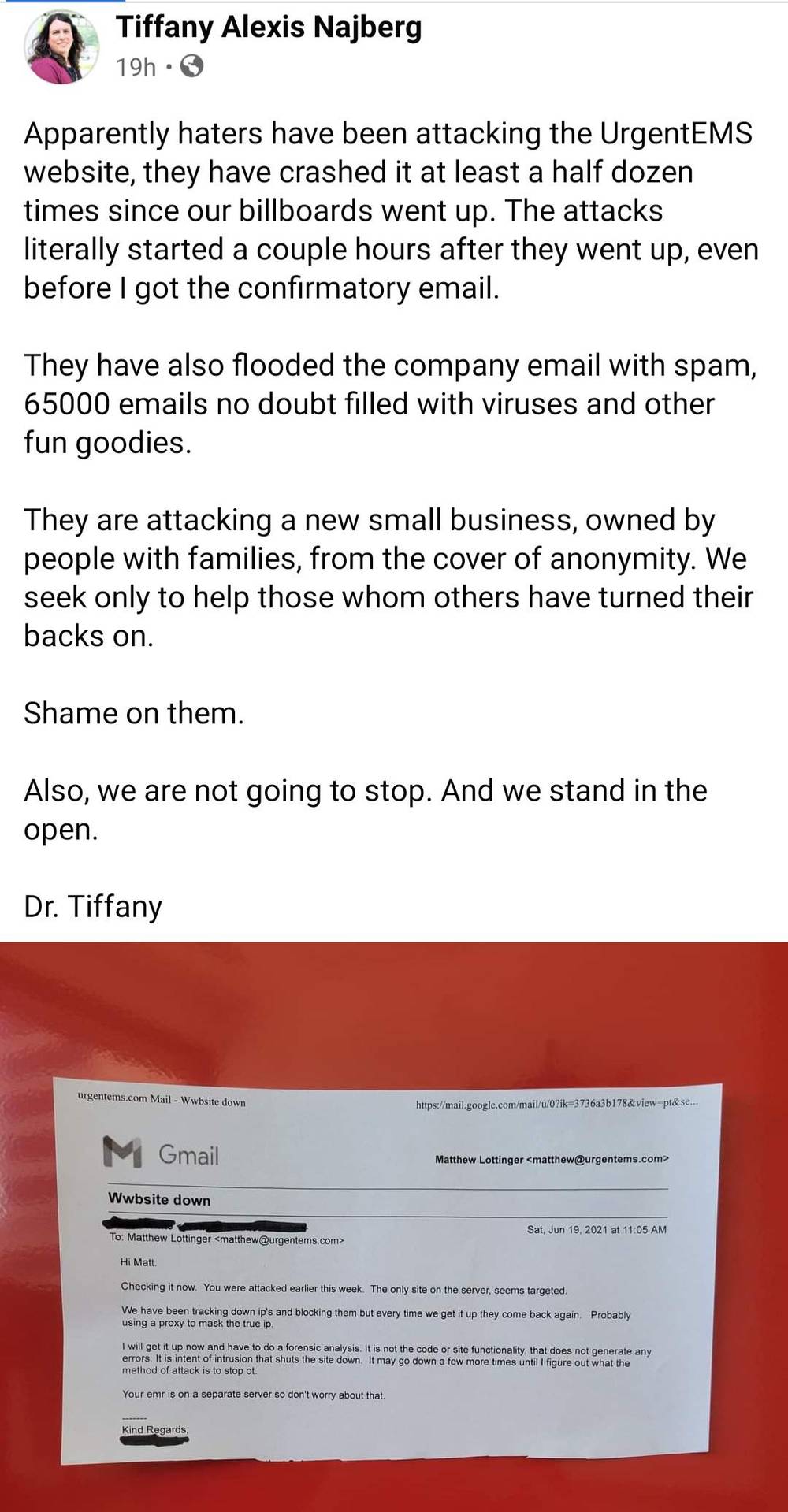 Trans Doctor's New Clinic Under Cyber Attack | Scrolller