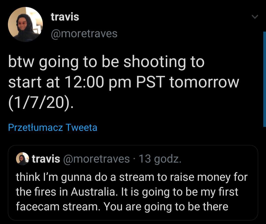 travis facecam stream!! | Scrolller