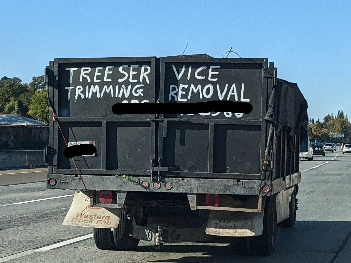 Treeser trimming and Vice removal | Scrolller