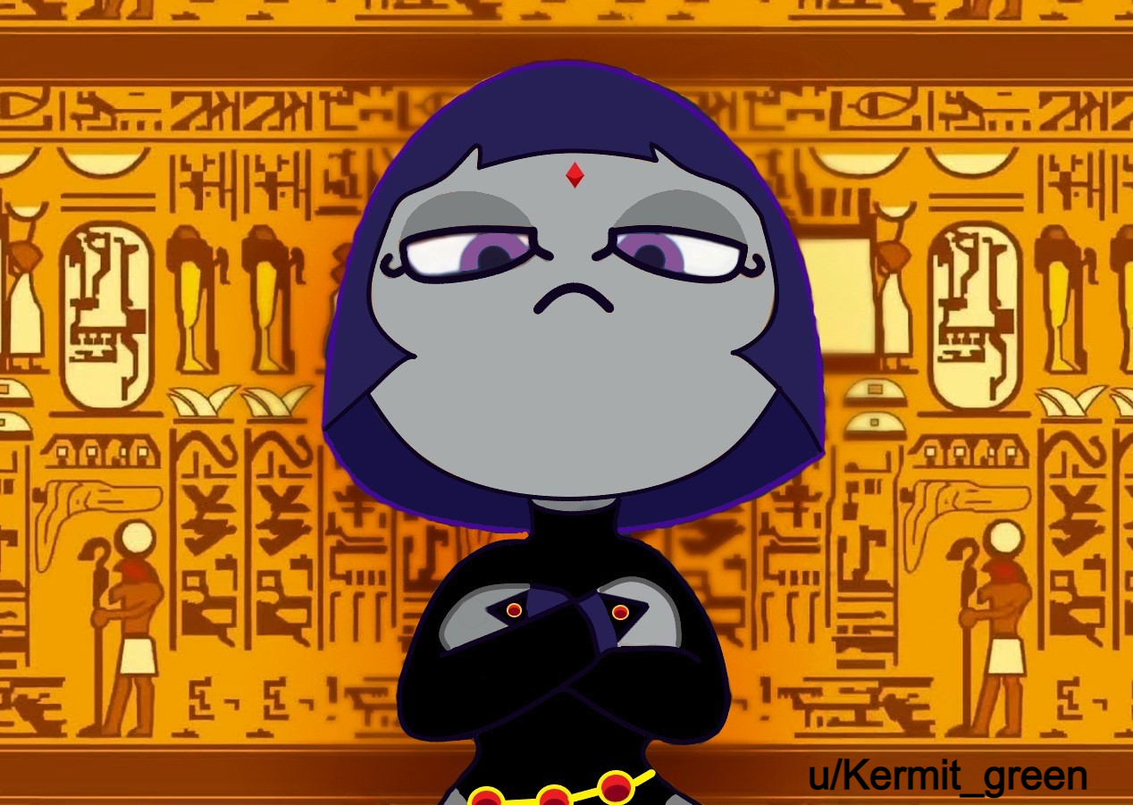 Tried drawing Raven as Ankha Zone | Scrolller