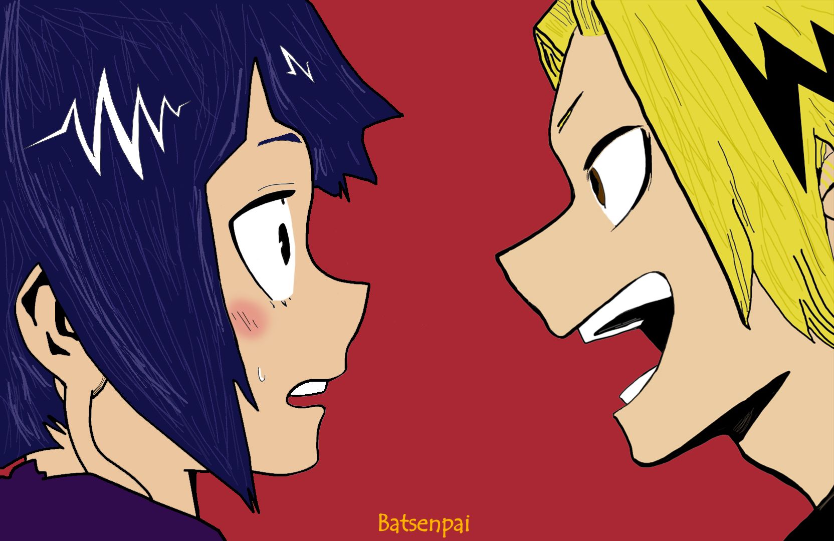 Tried Jirou X Denki Artwork Scrolller