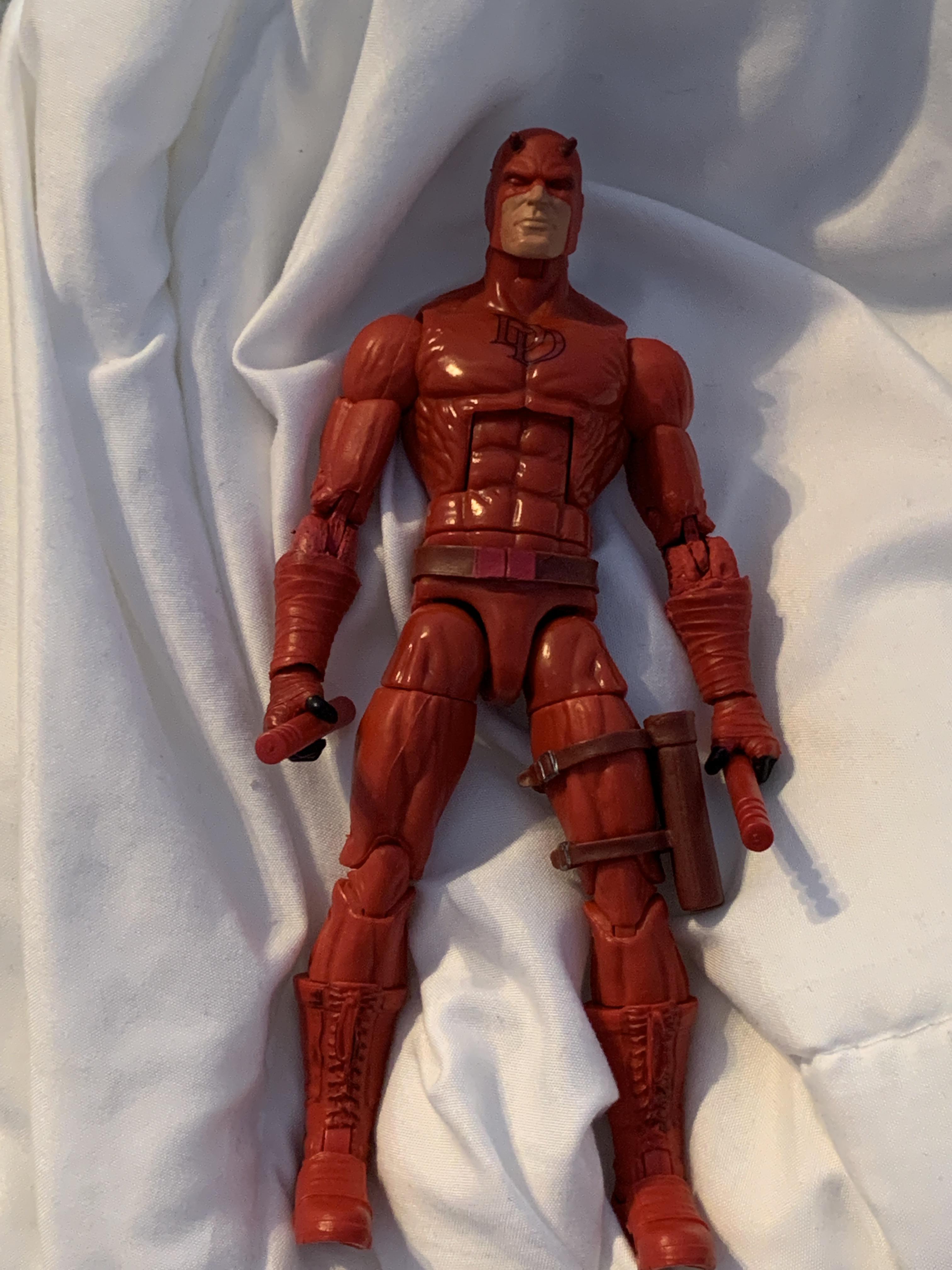 Tried to make a Daredevil custom to resemble how he looks in the Zdarsky run. I think it came ...