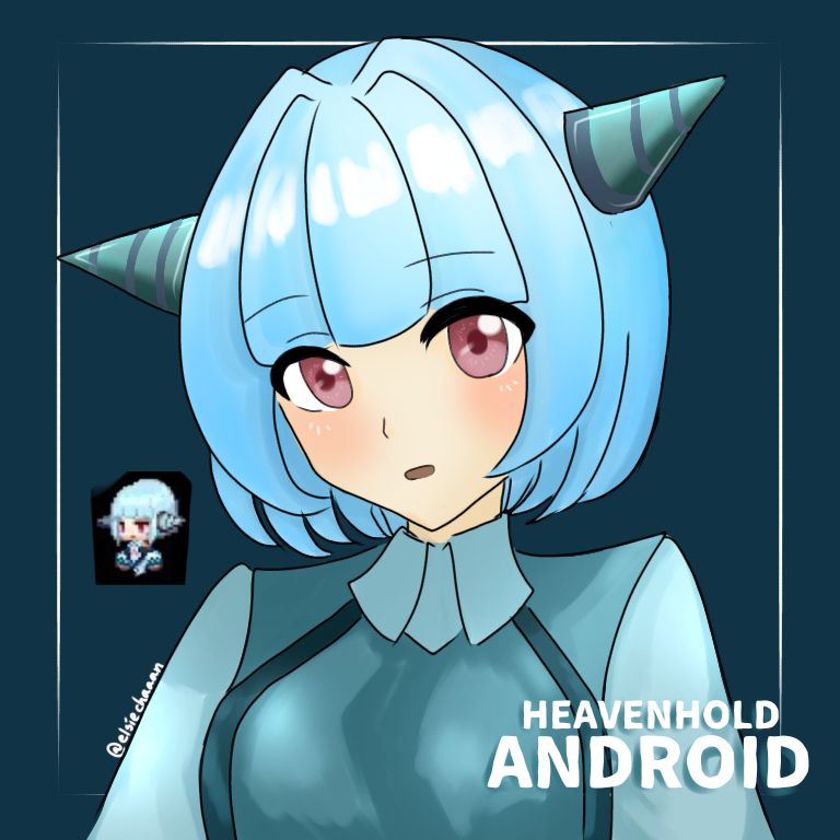 tried to make a fanart for the heavenhold's android | Scrolller
