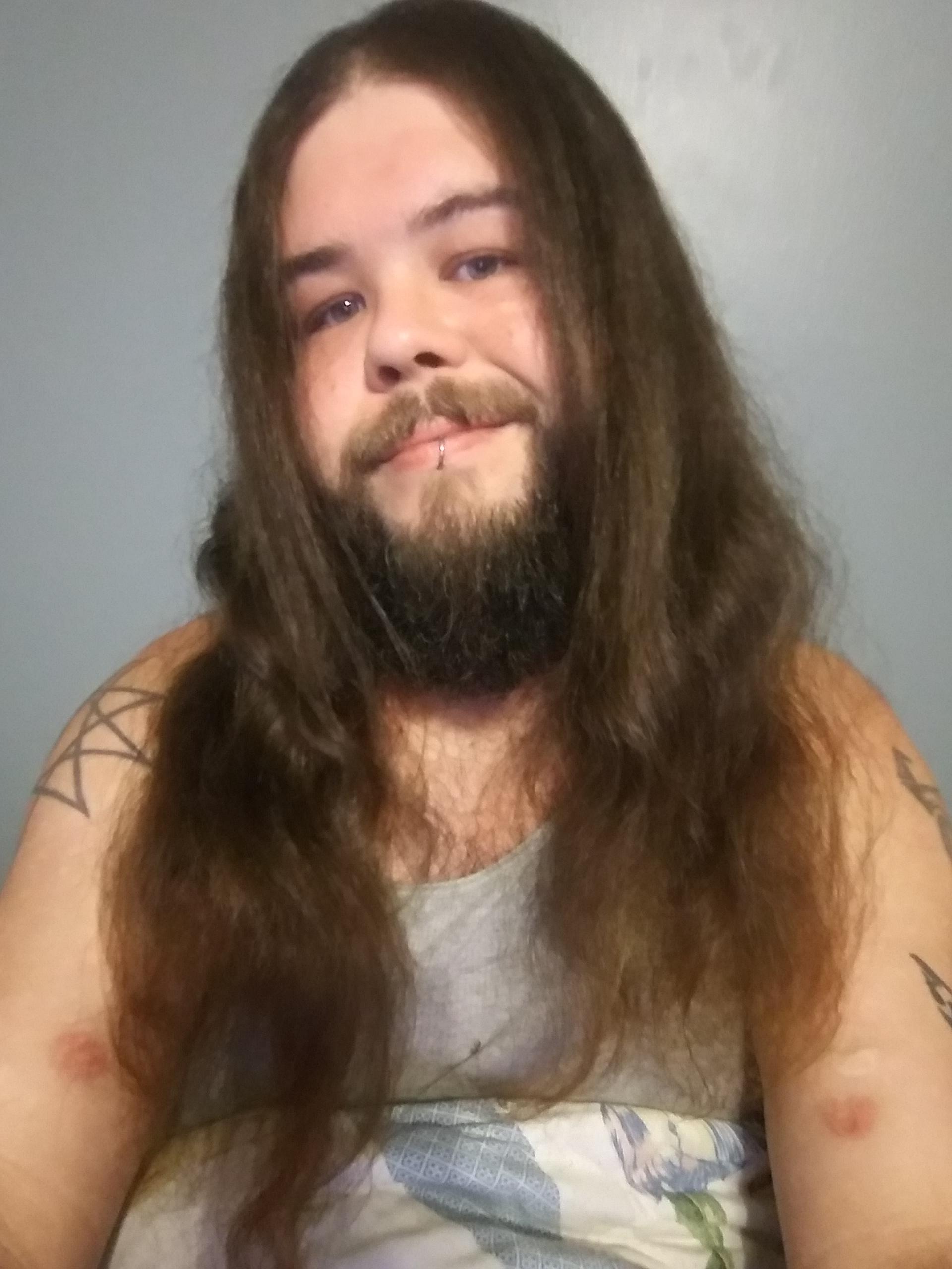 Trimmed my beard and brushed my hair. | Scrolller