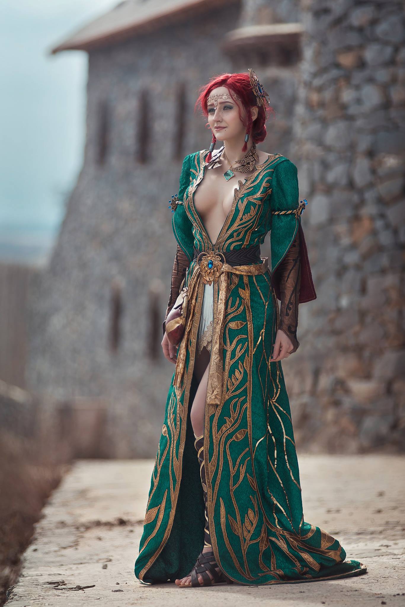 Triss Merigold Alternative Costume From Witcher 3 By Erikasolovey Scrolller