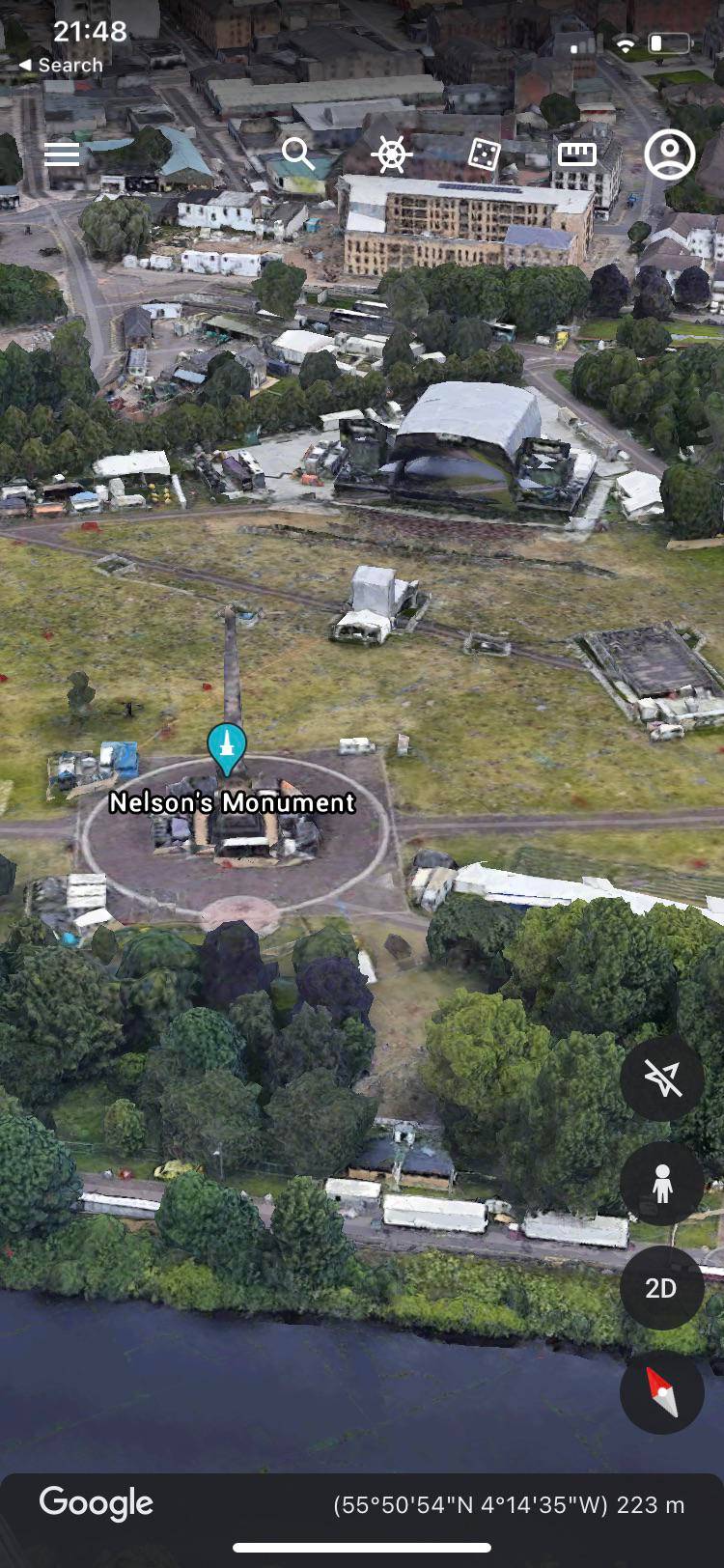 TRNSMT frozen in time on Google Earth! | Scrolller