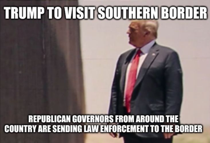 Trump to donate his own money for border protection costs. /s Yeah... and the check is in the ...