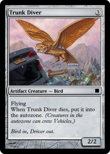 Trunk Diver Scrolller